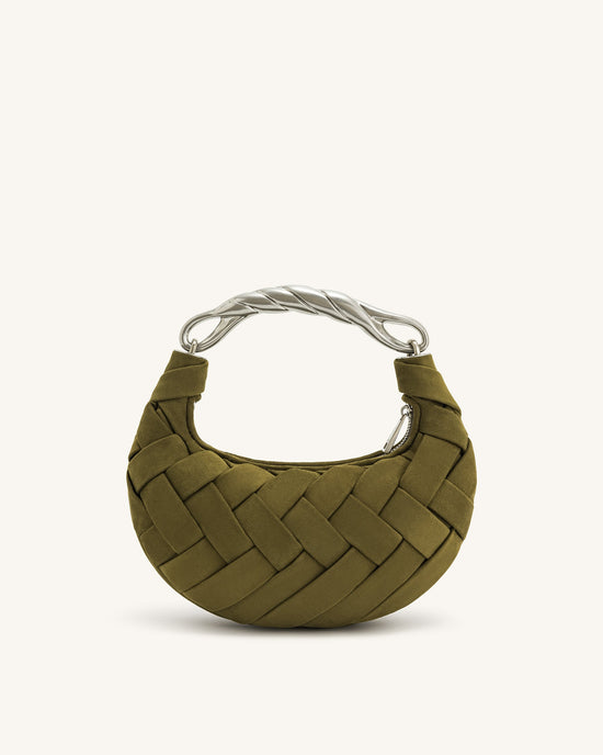 Orla Weave Handbag - White | JW PEI - JW PEI UK