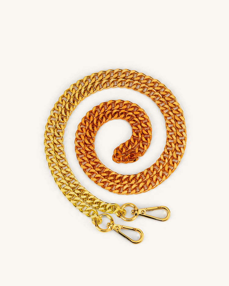 Aria Gradient Chain Strap - Orange - JW PEI UK